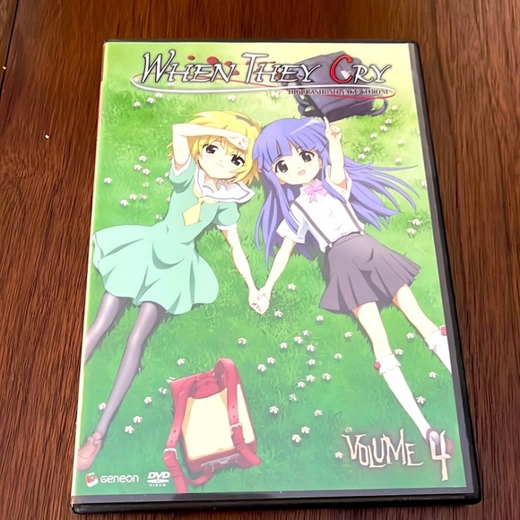Geneon | Media | When They Cry Higurashi No Naku Koroni Dvd Vol 4 Anime ...